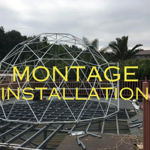 Montage et Installation | Dome Geodesique